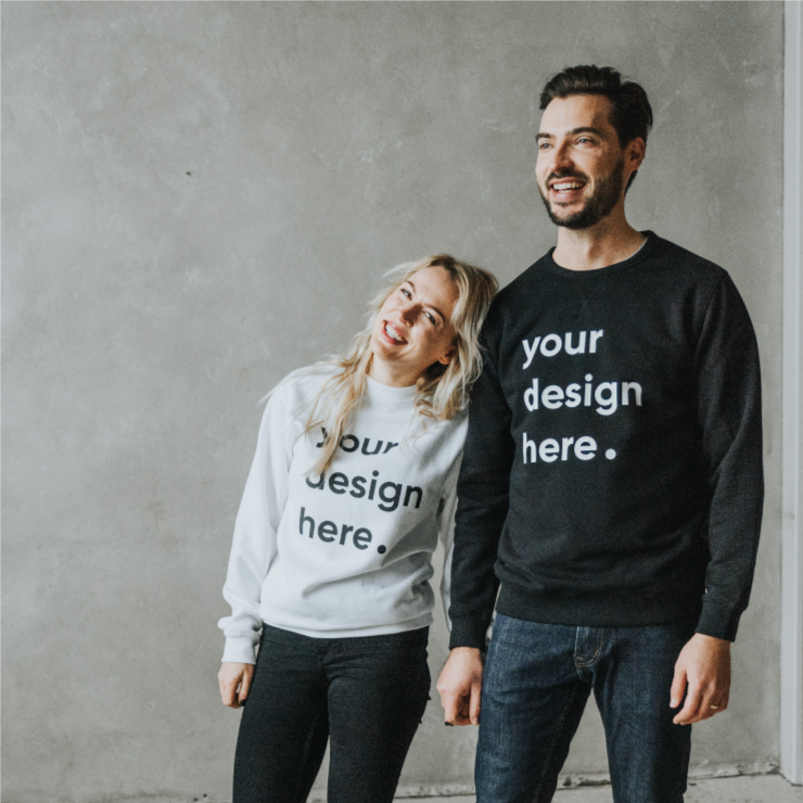 Sweatshirt print • The Idea print